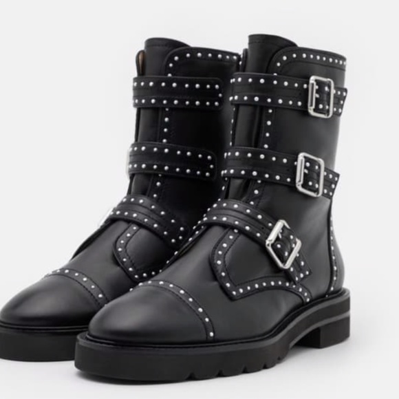 Stuart Weitzman | Shoes | Stuart Weitzman Jesse Lift Studded Leather ...